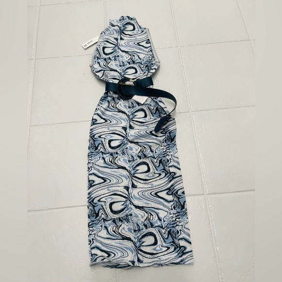 Zara | Dresses | Zara Print Bodycon Knitted Dress | Poshmark